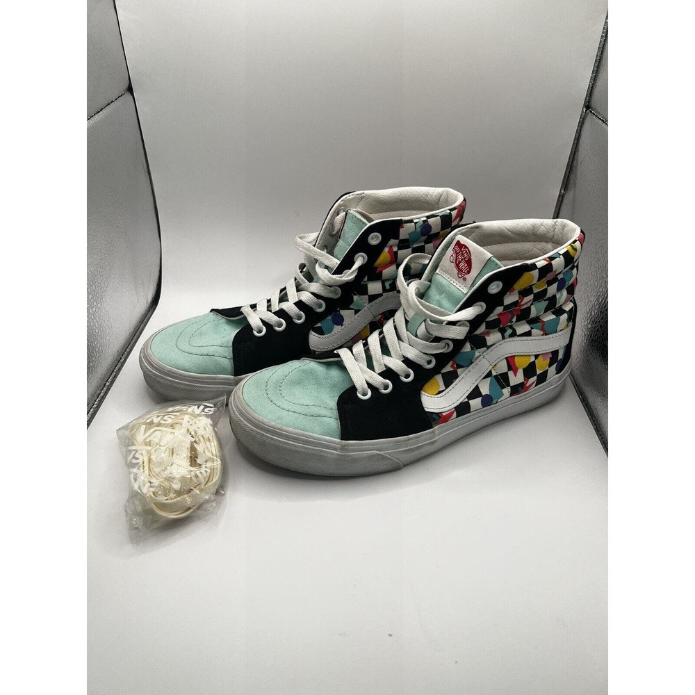 Vans Custom 90s Style Saved By The Bell Checkerboard … - Gem